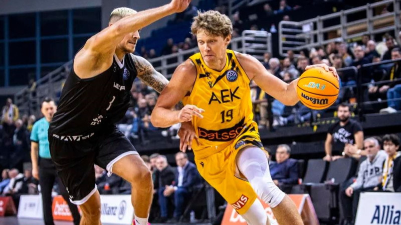AEK uz Rīgu vedīs lietuviešu dinamisko duo – Basketbols – Sportacentrs.com